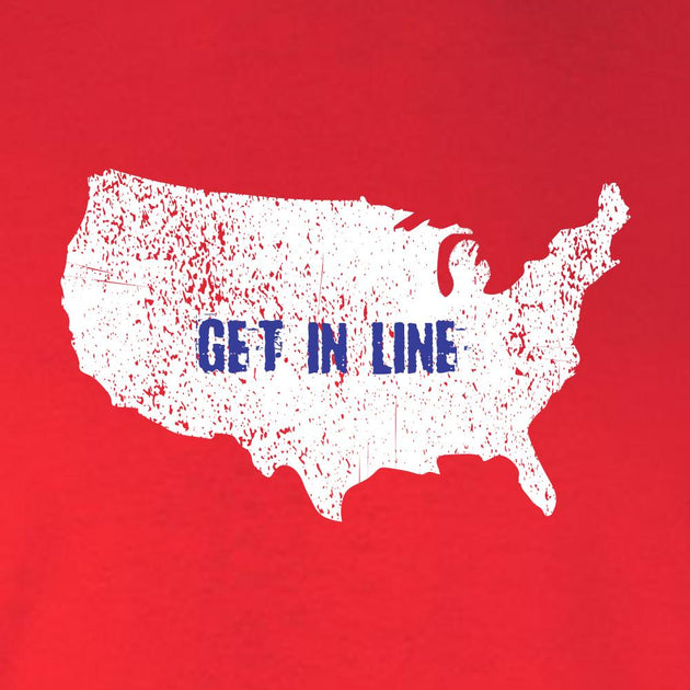 Get in Line T-Shirt – Breitbart Store